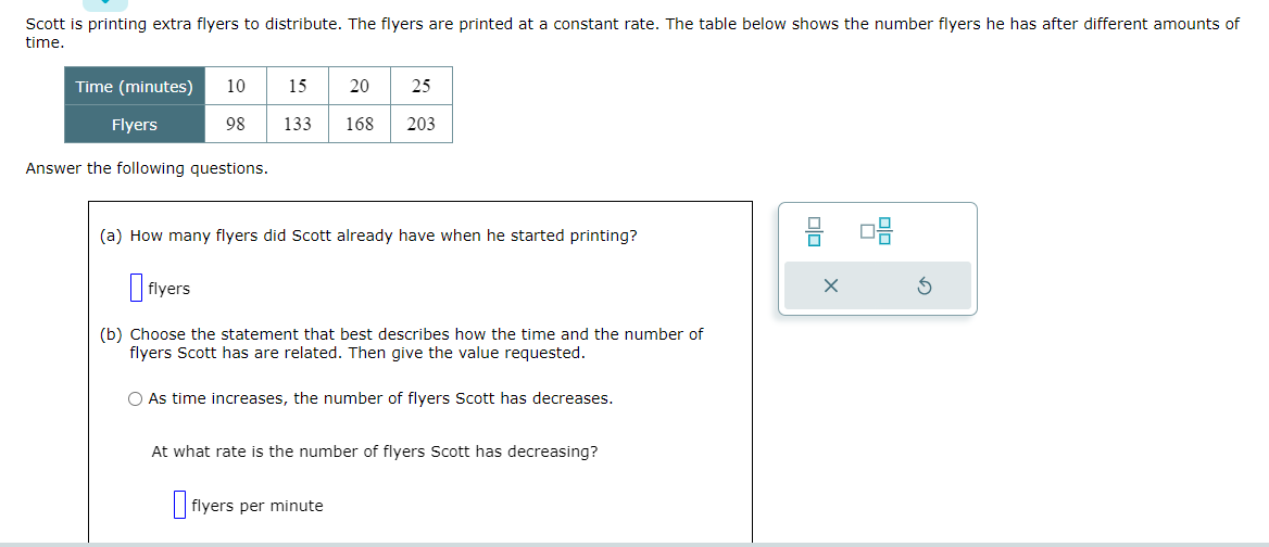 Solved Answer the following questions. (a) How many flyers | Chegg.com