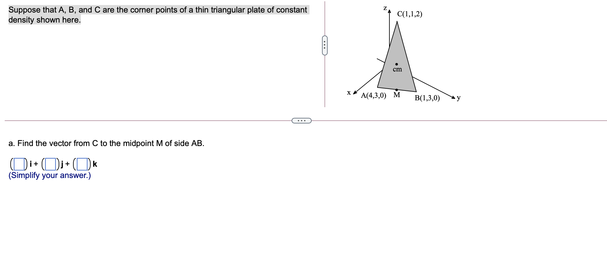 Solved Suppose that A, B, and C are the corner points of a | Chegg.com