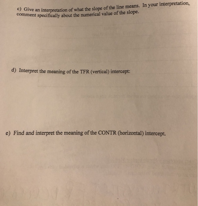 Solved b) Use the Straightedge Method to find the line that | Chegg.com