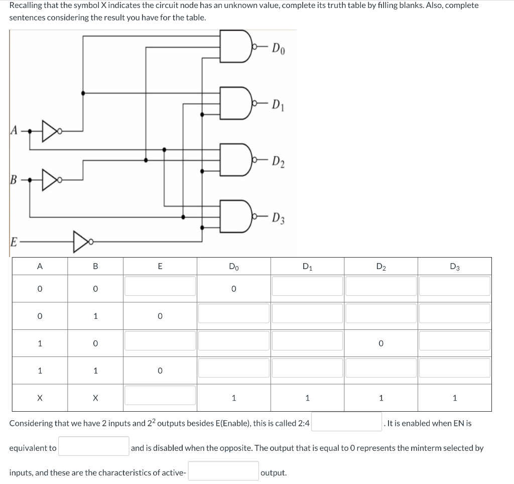 Solved Recalling that the symbol X indicates the circuit | Chegg.com