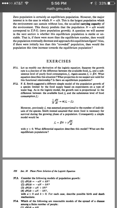 Solved Let us modify our derivation of the logistic | Chegg.com