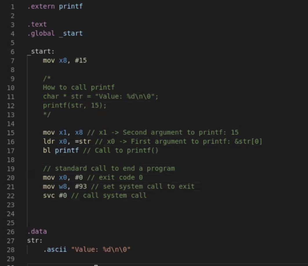 Solved THIS NEEDS TO BE WRITTEN IN AARCH64 assembly | Chegg.com
