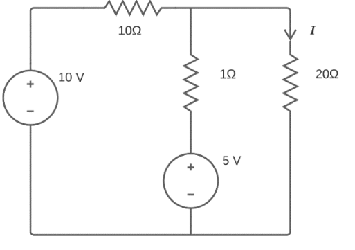 Solved Superposition theorem in a two-source circuit | Chegg.com