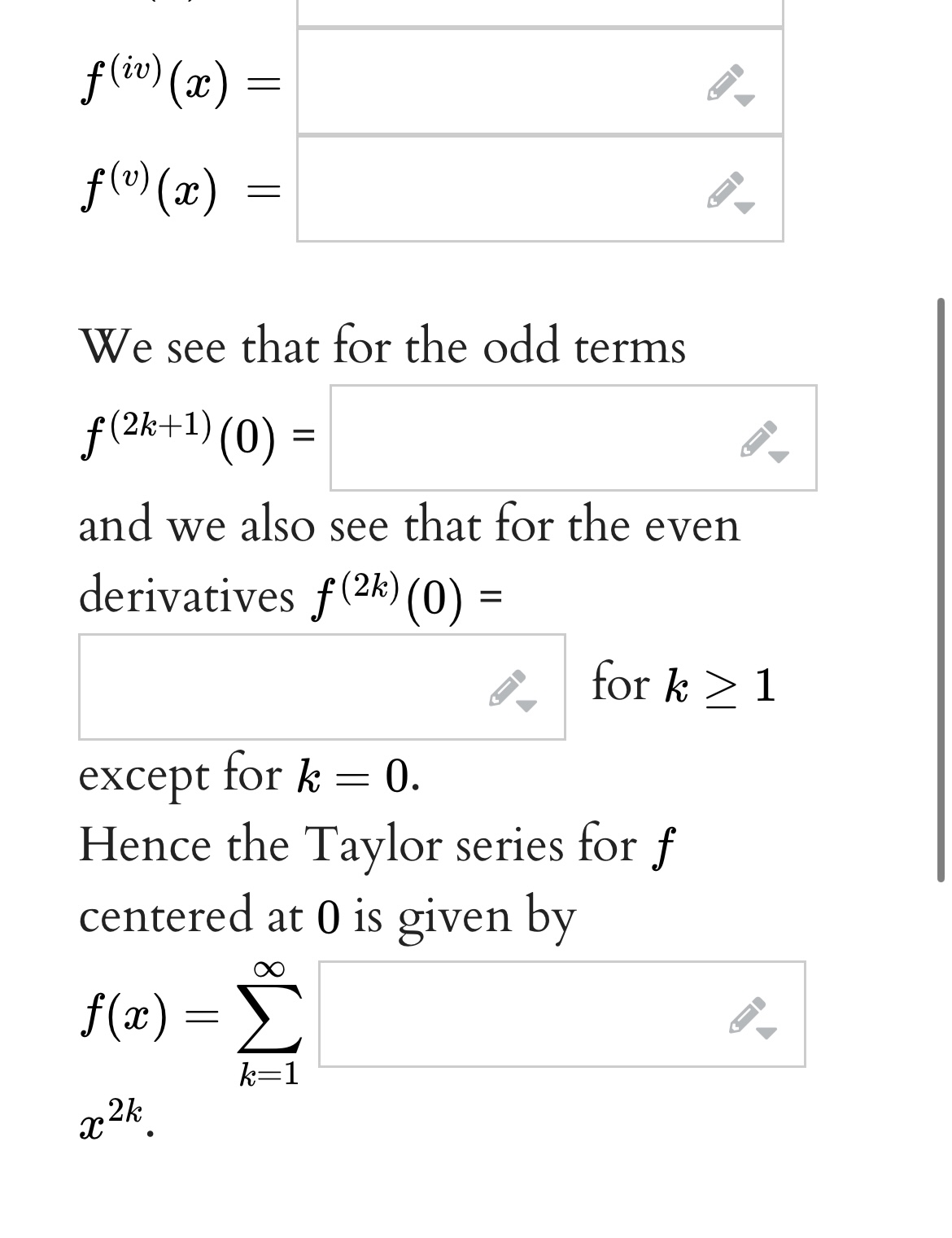 Solved f(x)=xsin(x) Compute | Chegg.com