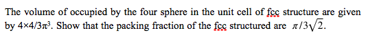 Solved The volume of occupied by the four sphere in the unit | Chegg.com