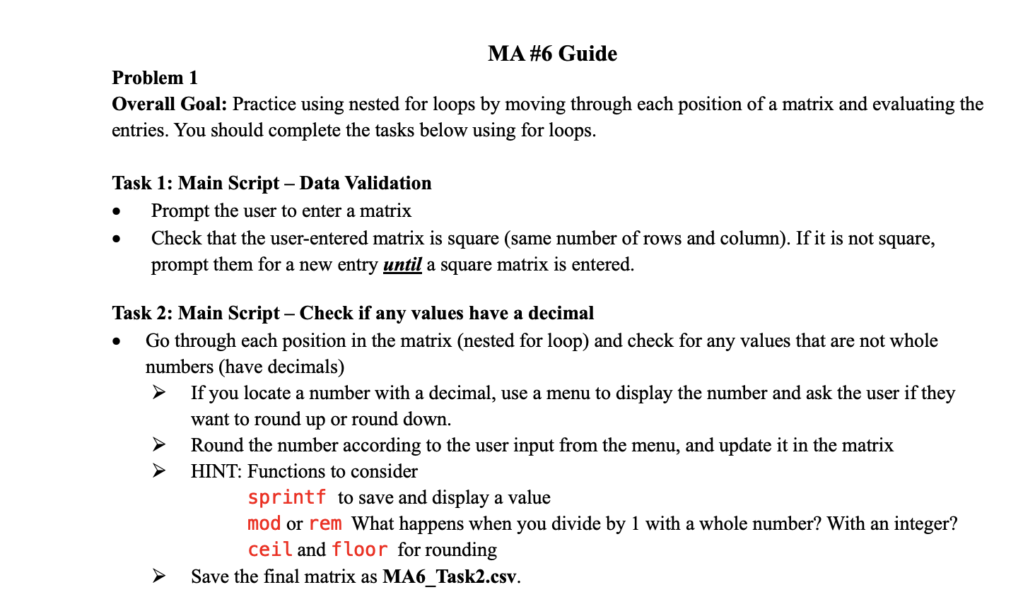 Solved TASK 2: Whole numbers (10−15 min) Check that each | Chegg.com