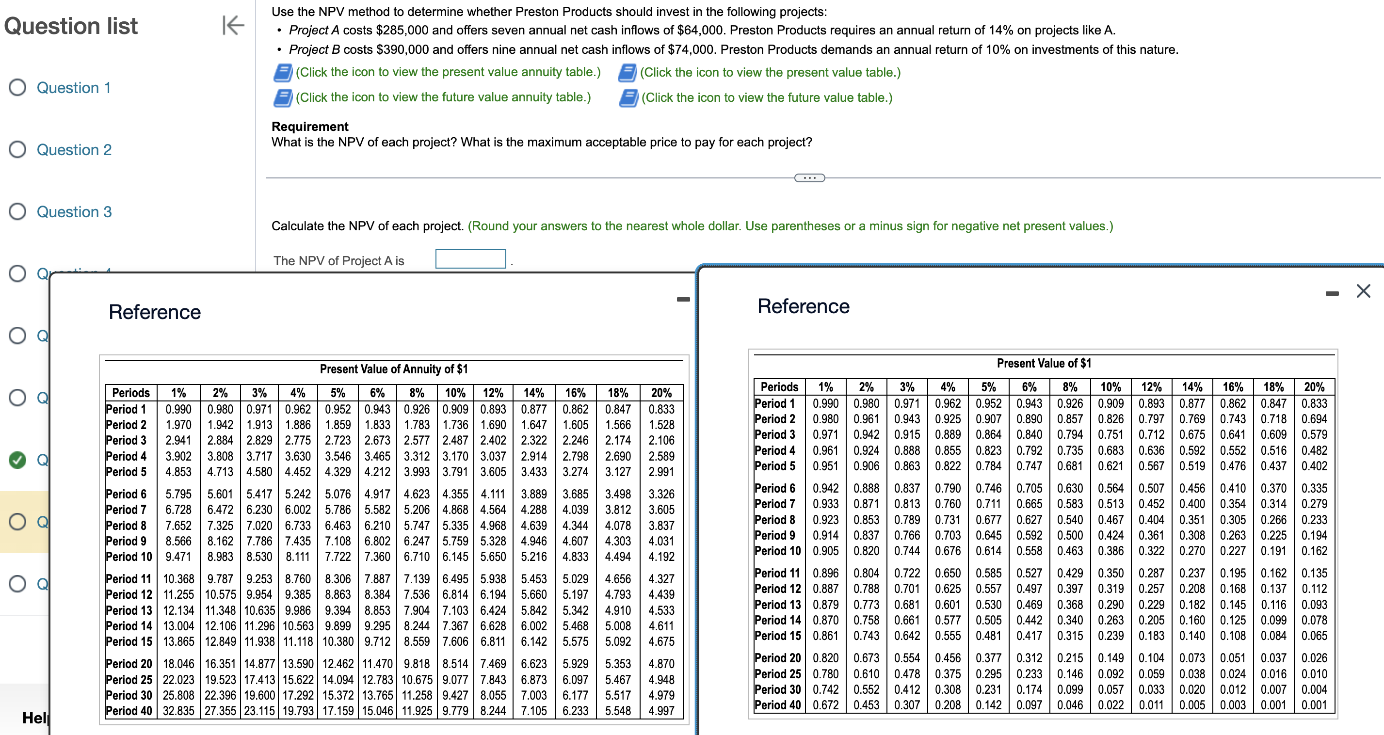 Question list Question 1 Question 2 Question 3 | Chegg.com