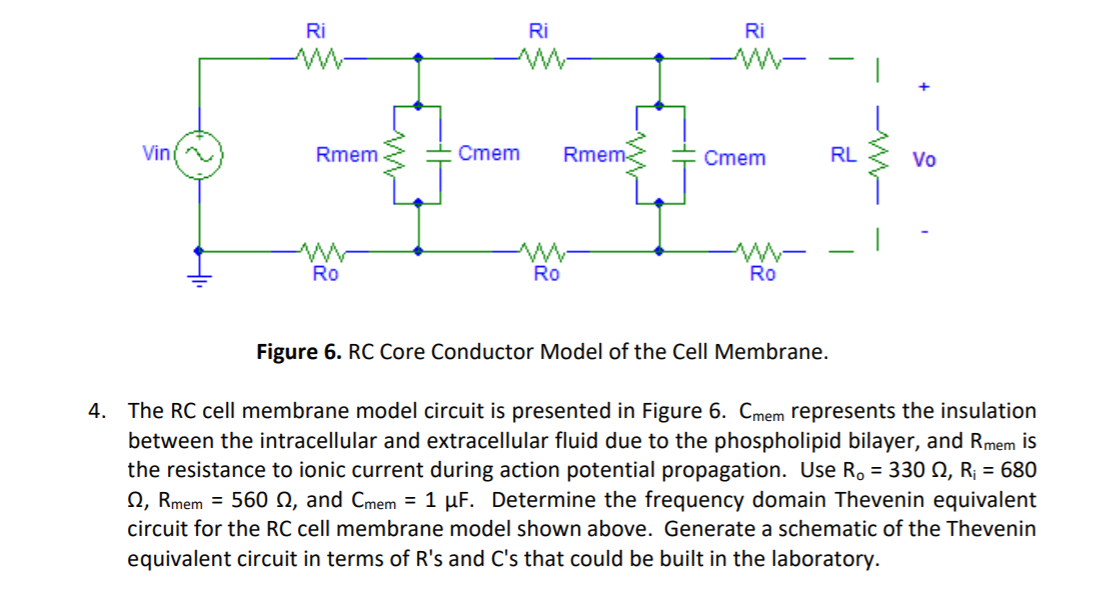 Solved Ri Ri Ri W- - -W Rmem Cmem Rmem Cmem - - VV WW RO RO | Chegg.com