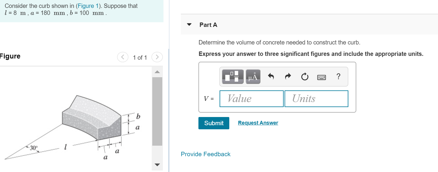 Solved Consider the curb shown in (Figure 1). Suppose that l | Chegg.com