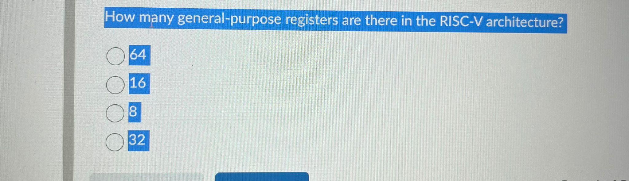 Solved How many general-purpose registers are there in the | Chegg.com