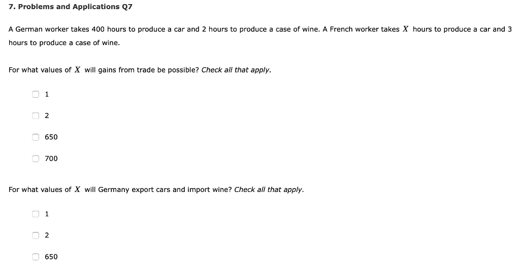 Solved 7. Problems and Applications Q7 A German worker takes | Chegg.com