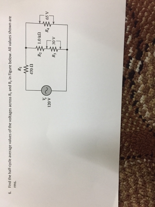 Solved Find the half-cycle average values of the voltages | Chegg.com