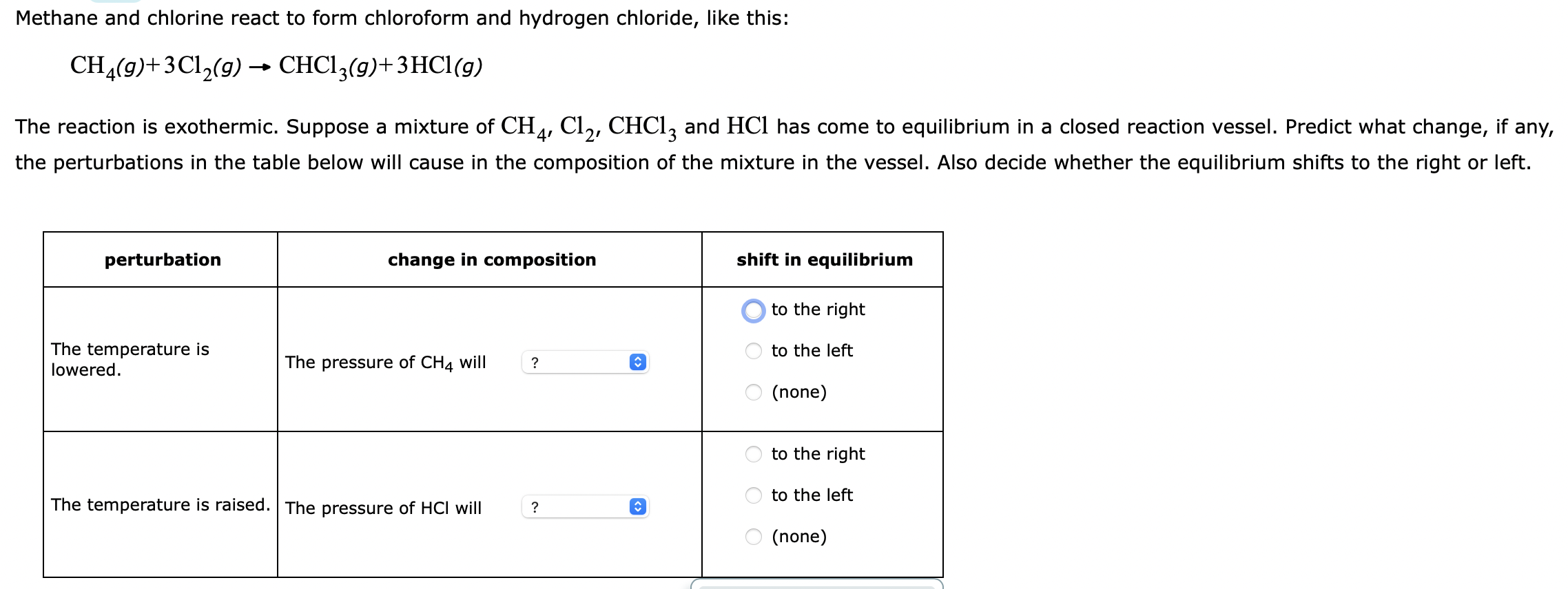 Solved Methane and water react to form carbon monoxide and | Chegg.com