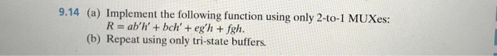 Solved 9.4 Realize a full adder using a 3-to-8 line decoder | Chegg.com