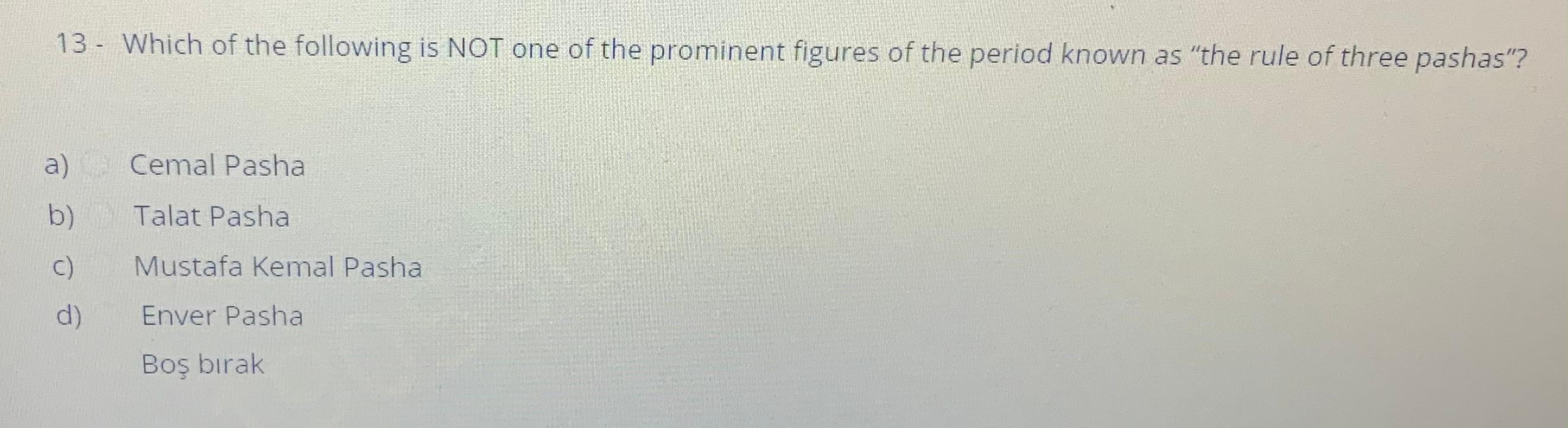 Solved 13 - Which of the following is NOT one of the | Chegg.com