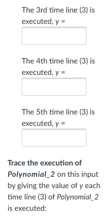 Solved Consider the following program specification for | Chegg.com