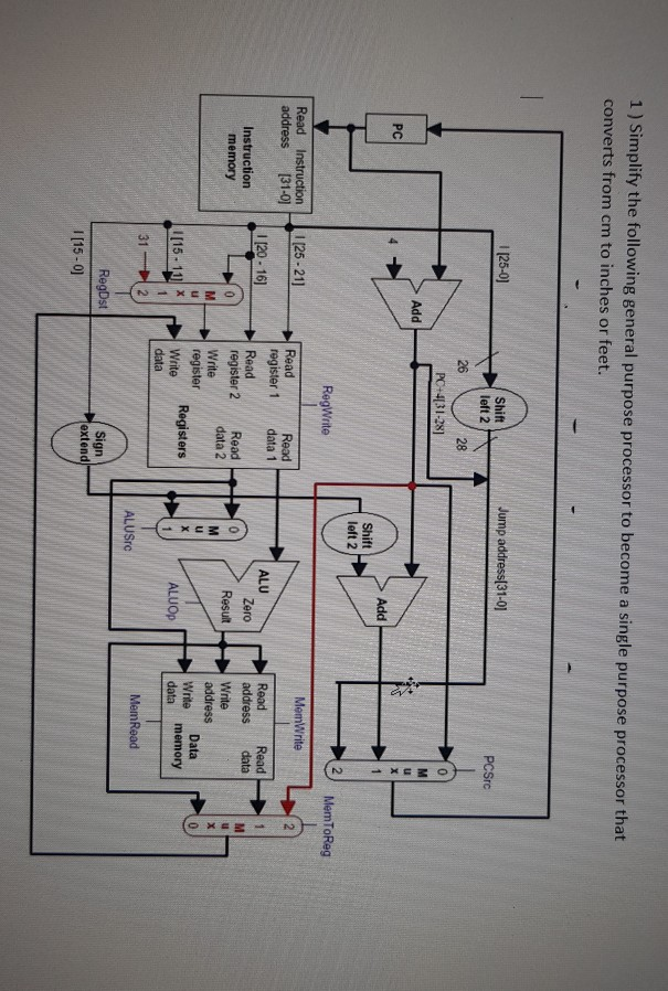 Solved he following general purpose processor to become a | Chegg.com