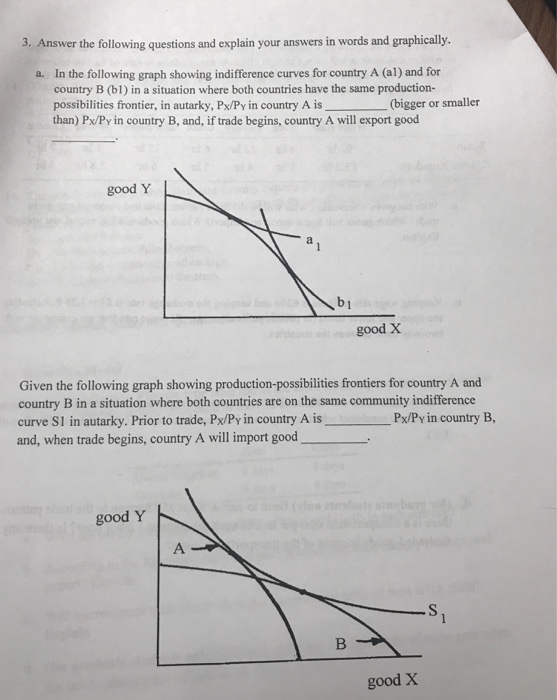 Solved 3. Answer the following questions and explain your | Chegg.com