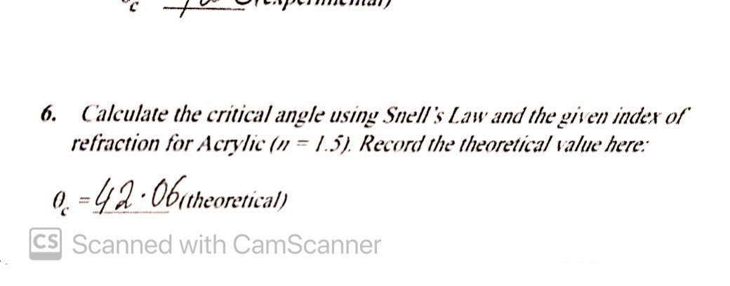 Solved 1. Calculate the critical angle of diamond if | Chegg.com