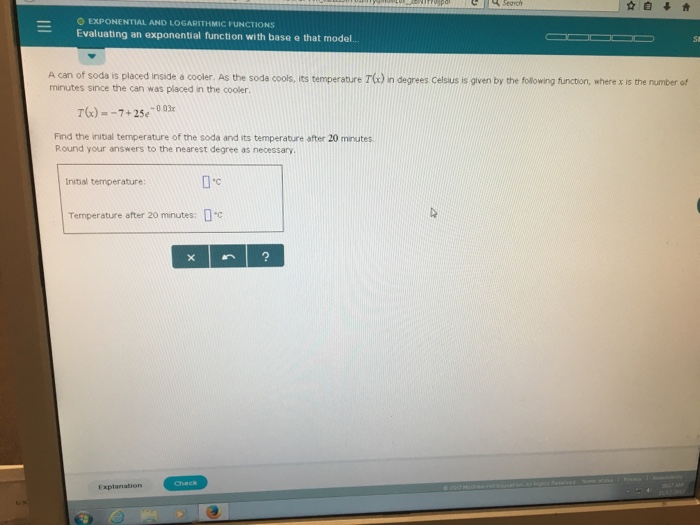 Solved ☆自 O EXPONENTIAL AND LOGARITHMIC FUNCTIONS Evaluating | Chegg.com