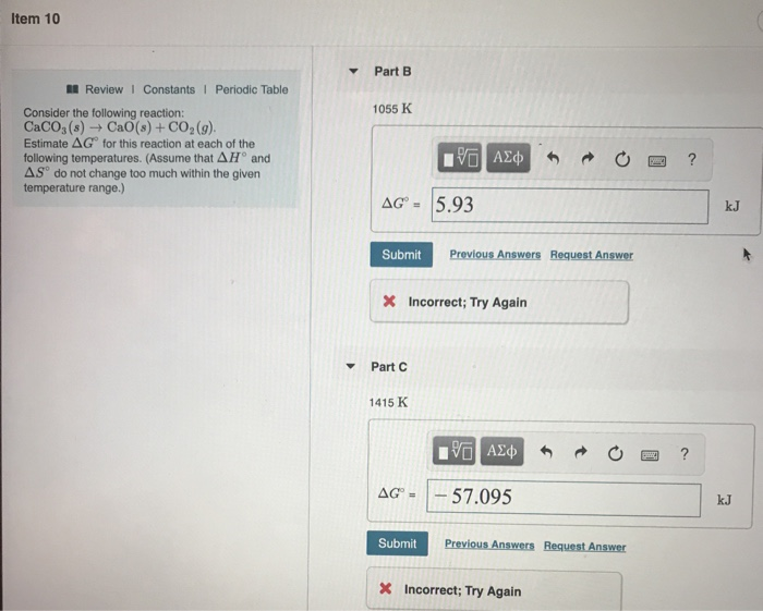 Solved Part E Predict whether or not the reaction in part | Chegg.com