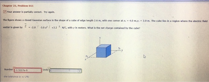 Solved The figure shows a closed Gaussian surface in the | Chegg.com