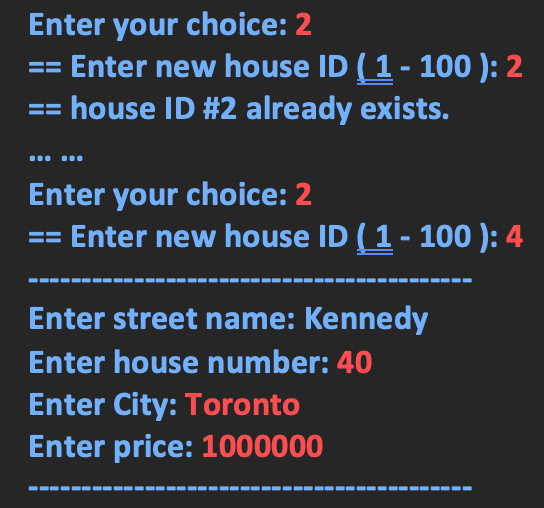 Solved Write a program in C language 1. Create Main menu. | Chegg.com