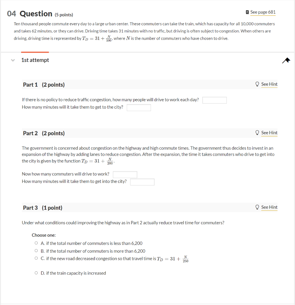 Solved 4 Question (5 points) E See page 681 Ten thousand | Chegg.com