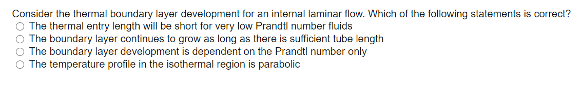 Solved Consider the thermal boundary layer development for | Chegg.com