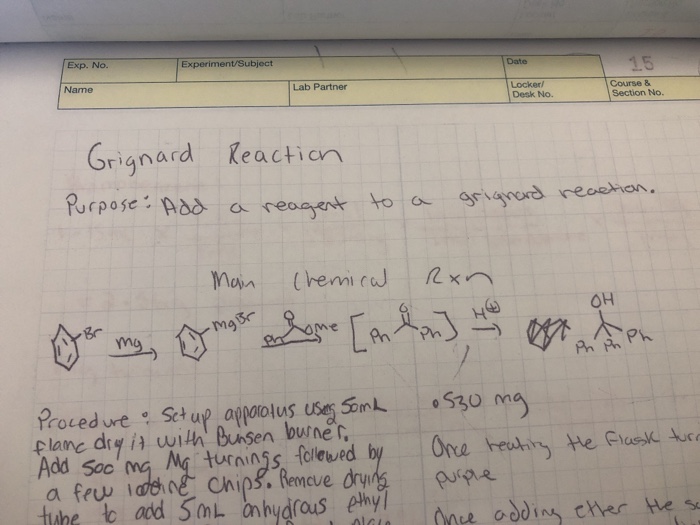 Solved Exp. No. Experiment/Subject Date Name Lab Partner | Chegg.com