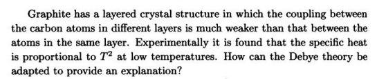 Solved Graphite has a layered crystal structure in which the | Chegg.com