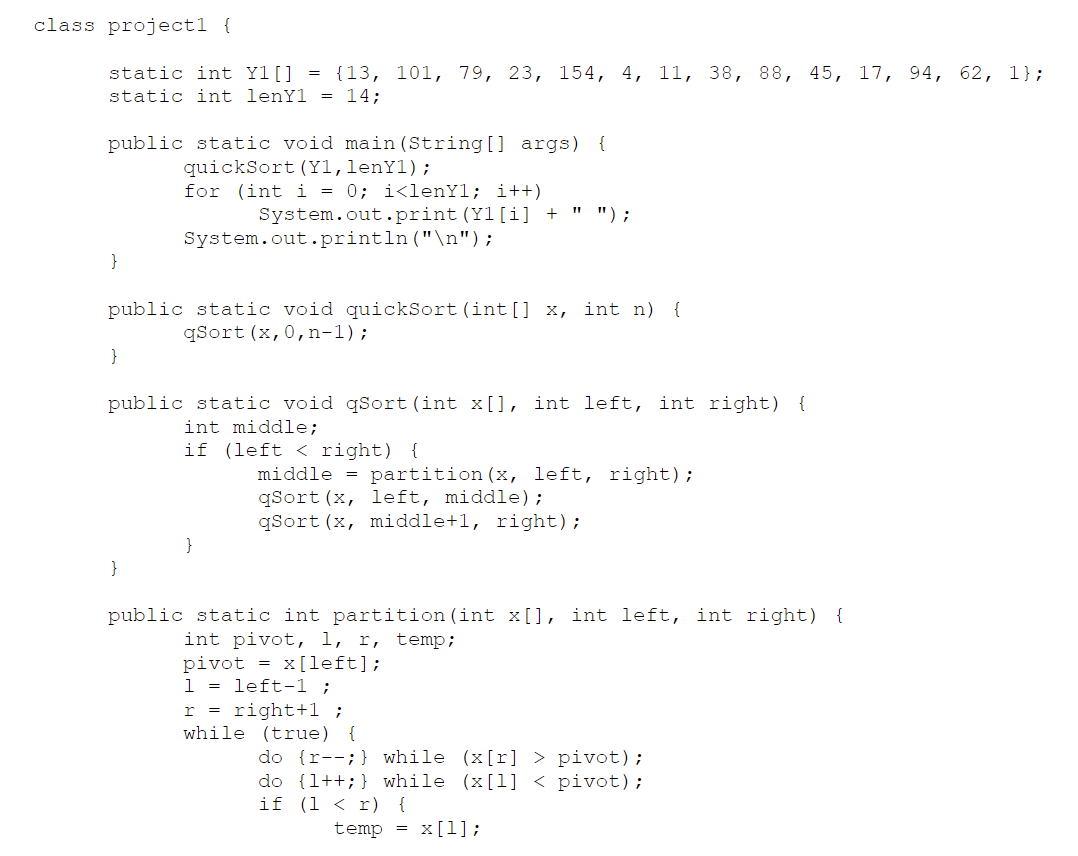 Solved Given this java code, how could we try to translate | Chegg.com
