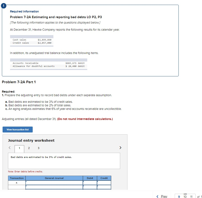 Solved Required Information Problem 7-2A Estimating and | Chegg.com