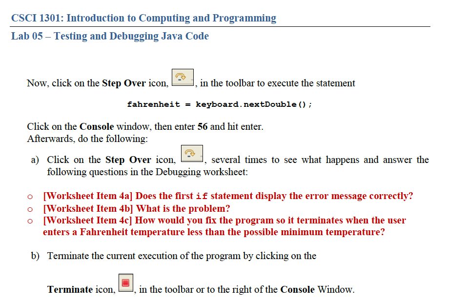 Solved Csci 1301 Introduction To Computing And Programming