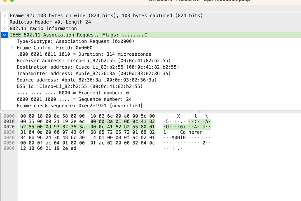 Solved Use Wireshark to open the file wpa-induction.pcap | Chegg.com