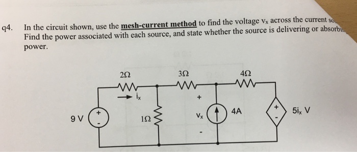 Solved In the circuit shown, a. Use Kirchhoff's laws and | Chegg.com Solved In the circuit shown, a. Use Kirchhoff's laws and | Chegg.com