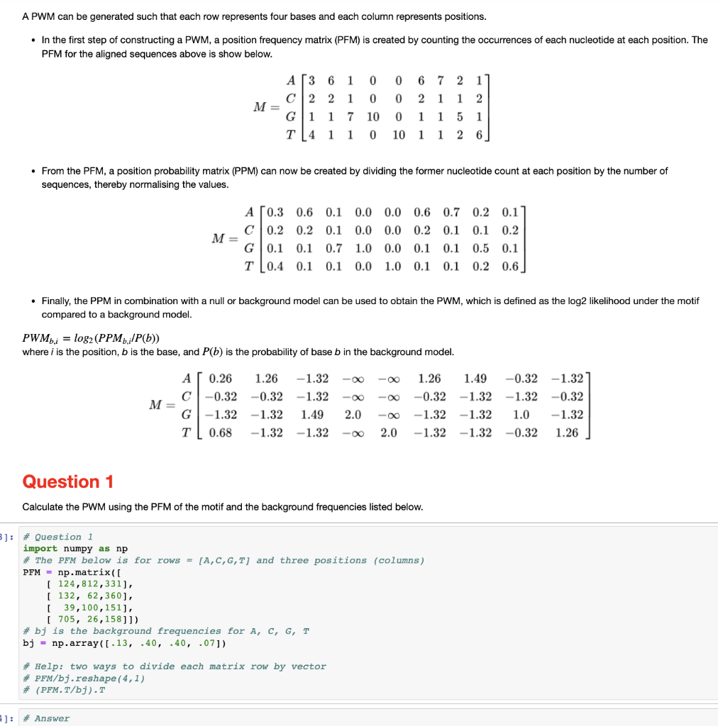 Solved A PWM can be generated such that each row represents | Chegg.com