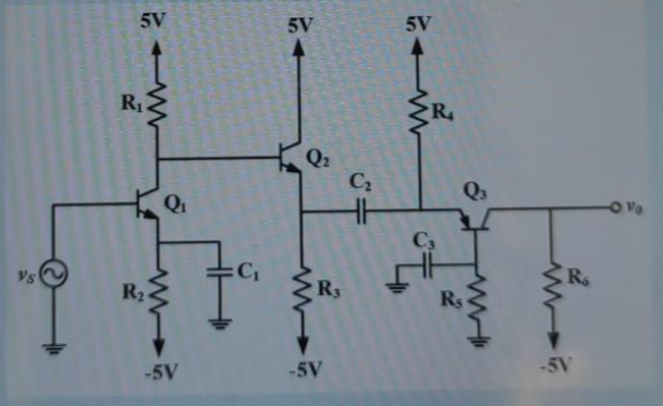 Solved Find the high frequency poles of the circuit shown in | Chegg.com