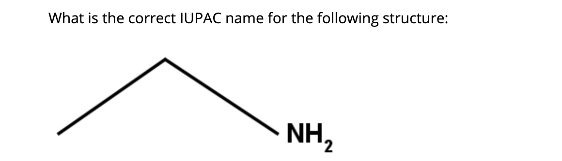 Solved What is the correct IUPAC name for the following | Chegg.com
