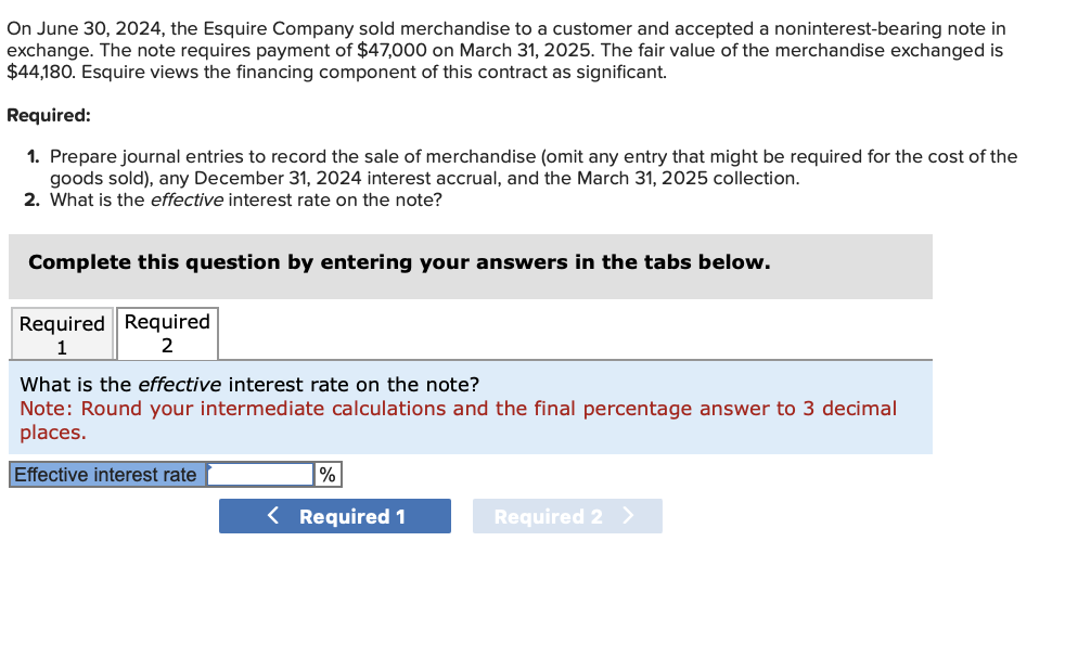 Solved On June 30,2024 , the Esquire Company sold | Chegg.com