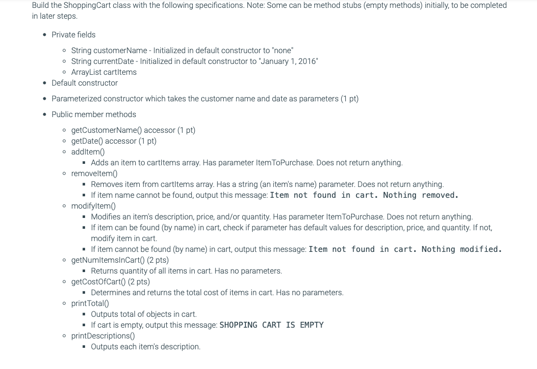 Solved JAVA please. I keep running into an error, so I would | Chegg.com