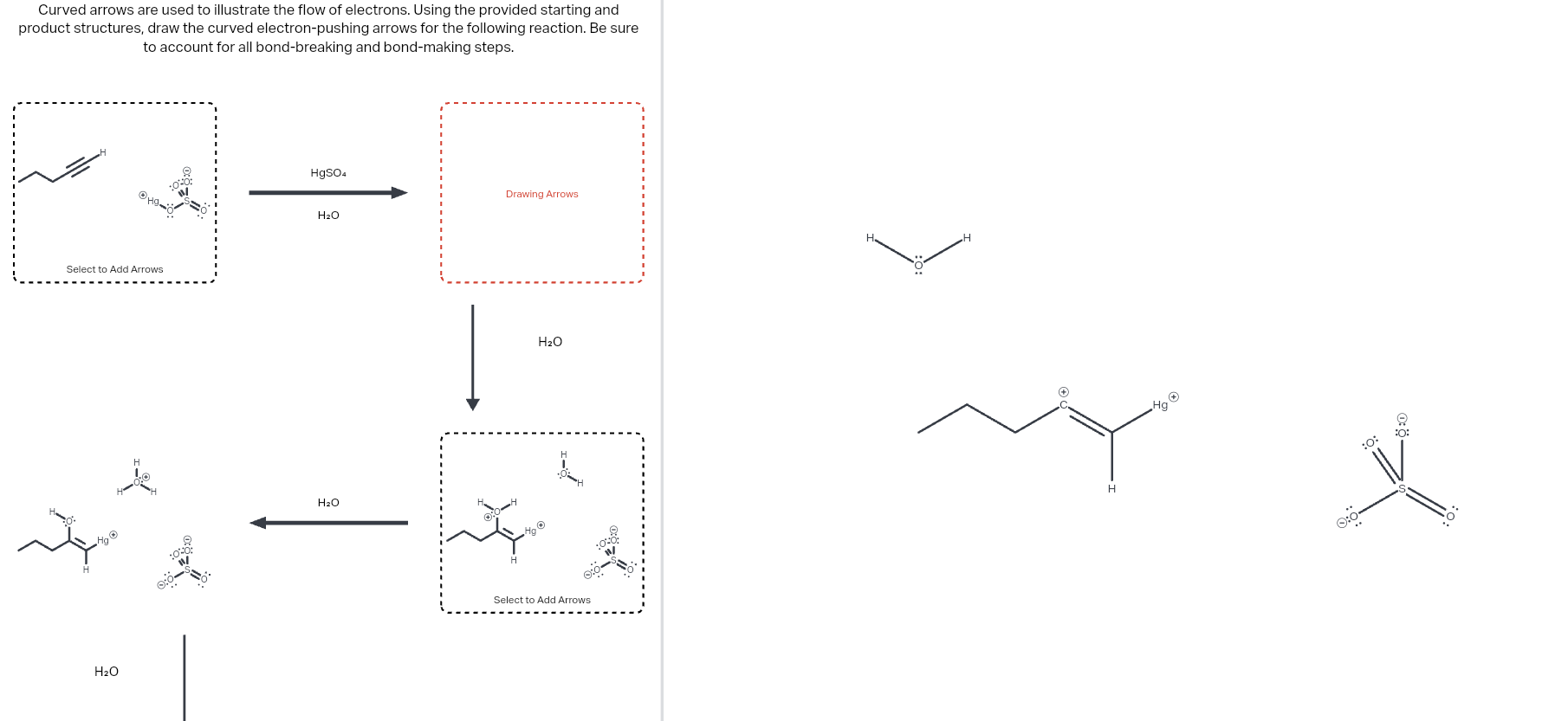 Solved Curved arrows are used to illustrate the flow of | Chegg.com