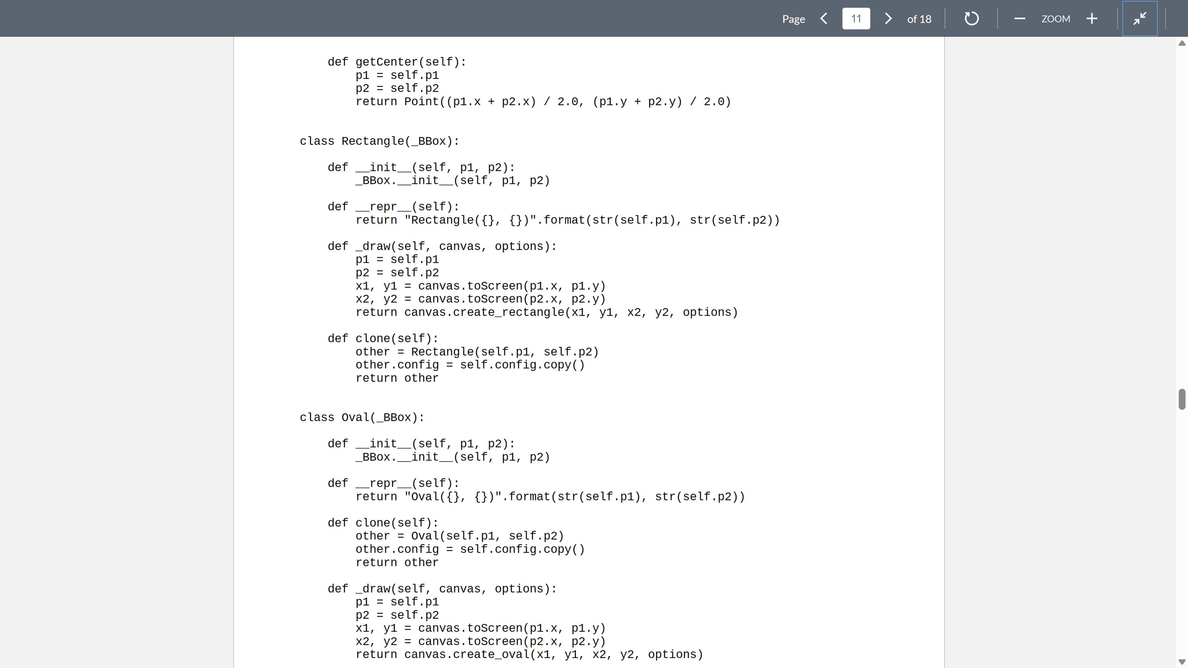 Solved Press Esc to exit full screen from graphics import * | Chegg.com