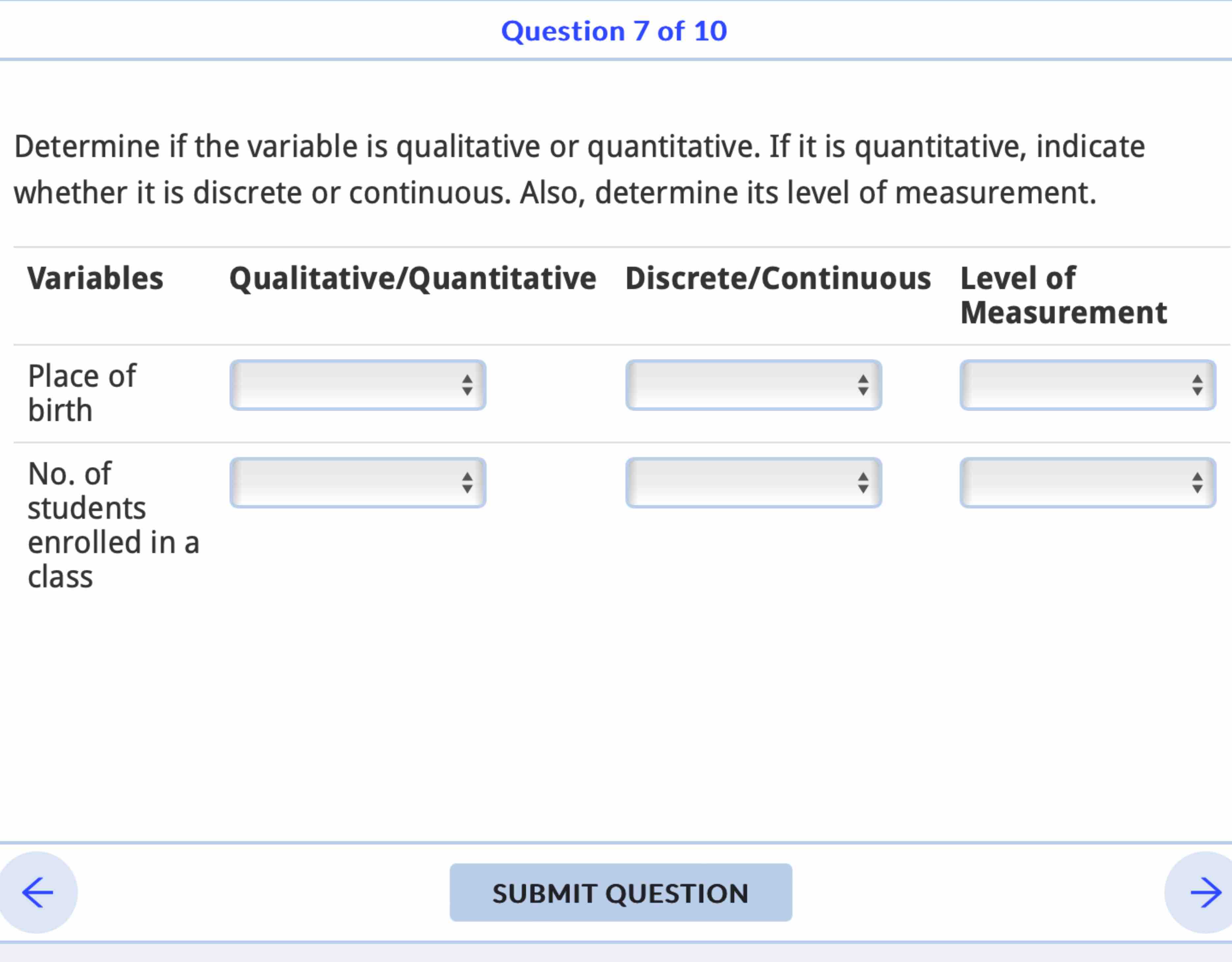 Solved the number of correcrt answers on an examDetermine if | Chegg.com