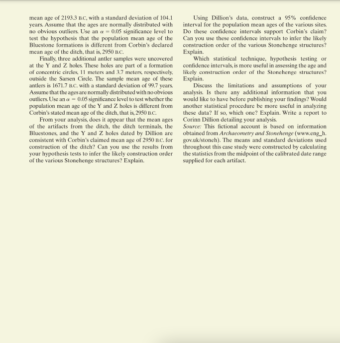 Solved Using the information from the 3 artifacts from the | Chegg.com