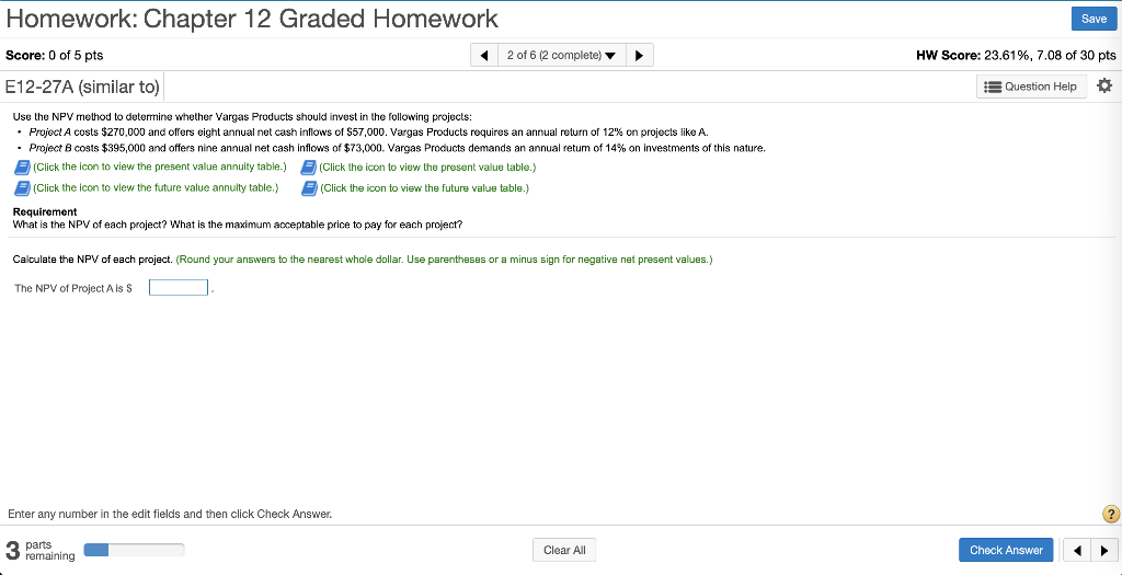 Solved Homework Chapter 12 Graded Homework Save Score 0 Of