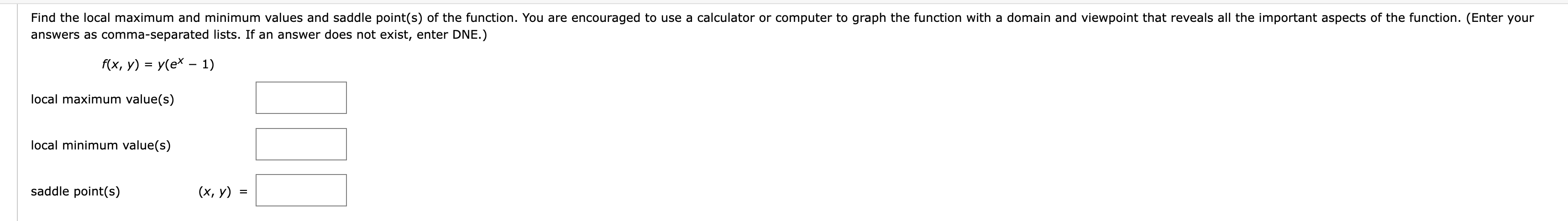 Solved answers as comma-separated lists. If an answer does | Chegg.com