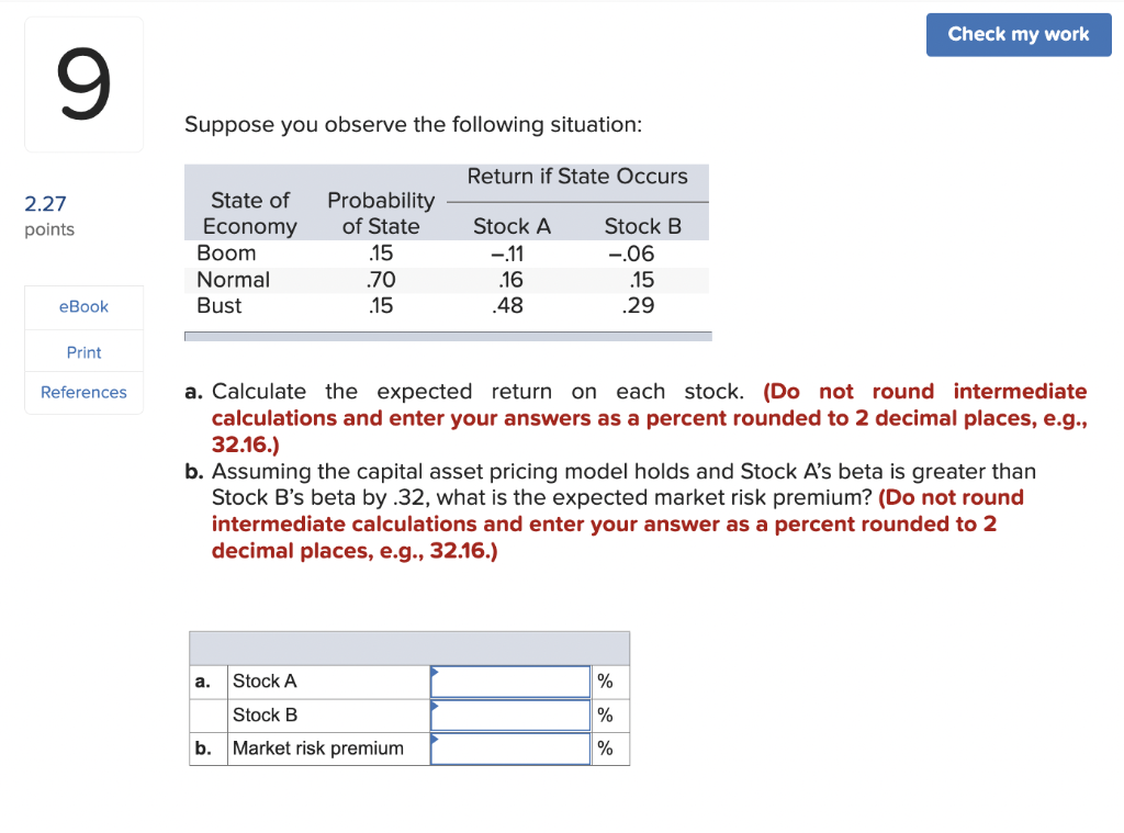 Solved Suppose you observe the following situation: a. | Chegg.com