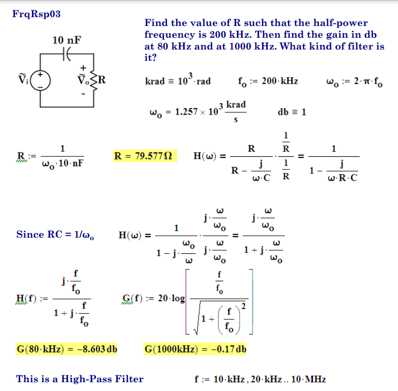Solved Can you please help explain how the H(w) equation | Chegg.com