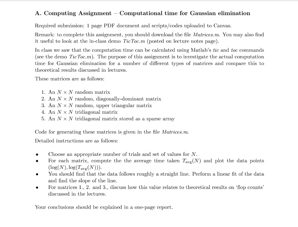 Solved Matrices.m % File name: | Chegg.com
